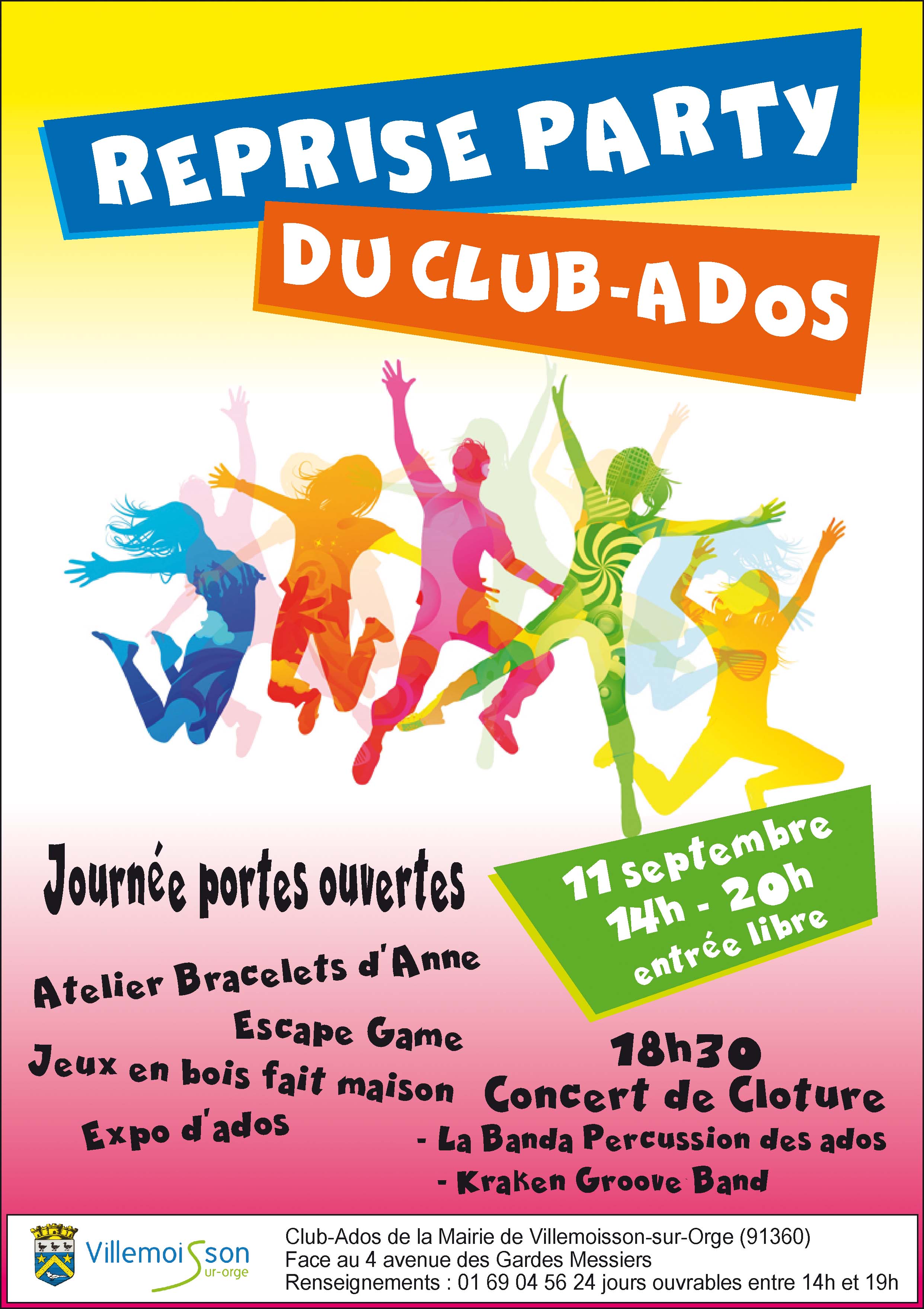 La « Reprise-Party » du Club-ados